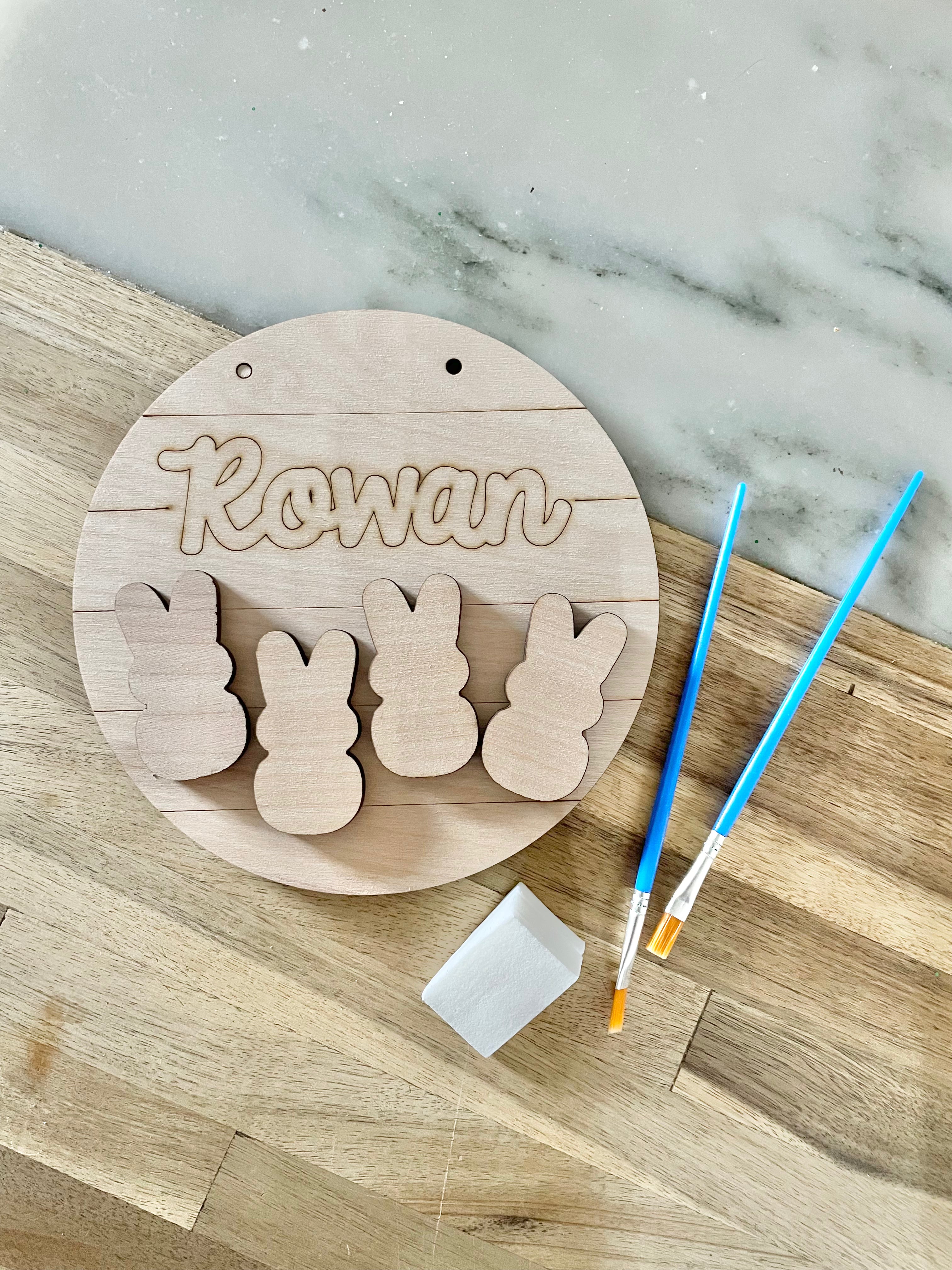 Easter Peeps Door Hanger Paint Kit – JL Woodworking & Designs