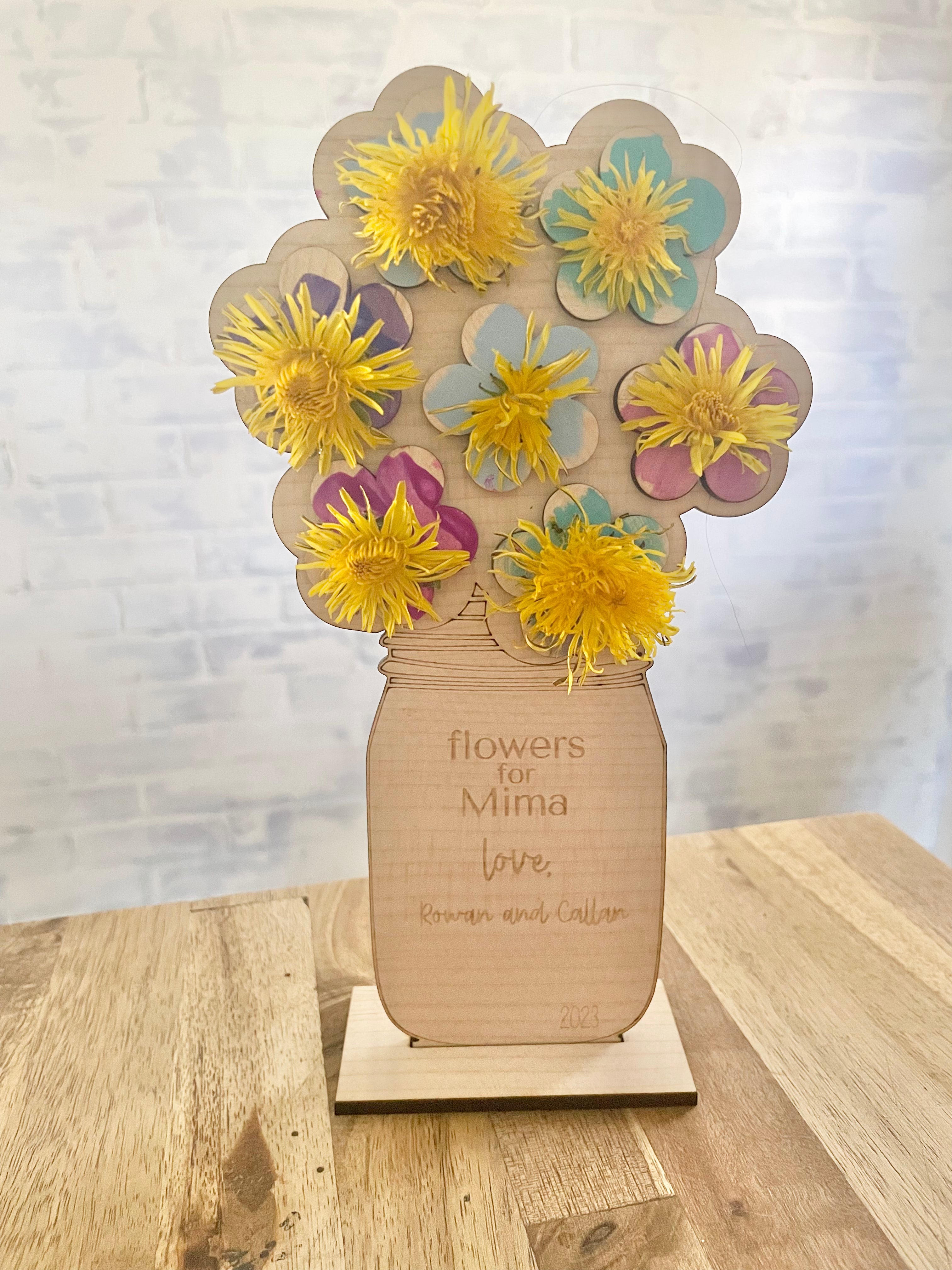 Flower Picker Mother’s Day Craft – JL Woodworking & Designs